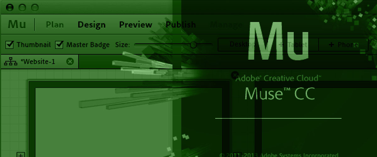 เปิดอบรม Adobe Muse CC รุ่น 2014 ใหม่ สร้างเว็บไซต์ใช้งานได้ทันที ไม่ต้องเขียน code วันที่ 18 ...