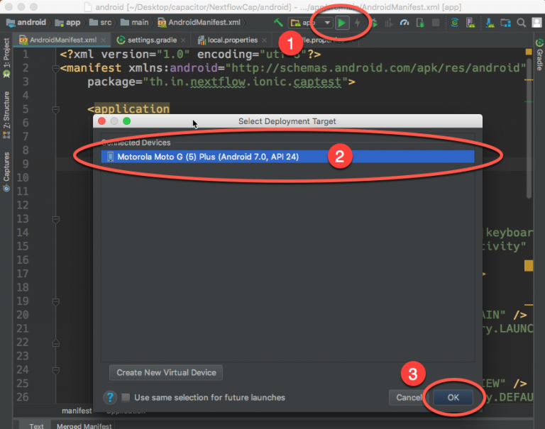 วิธีใช้ Capacitor สร้างแอพ 5 Platform กับโปรเจค Ionic - Nextflow