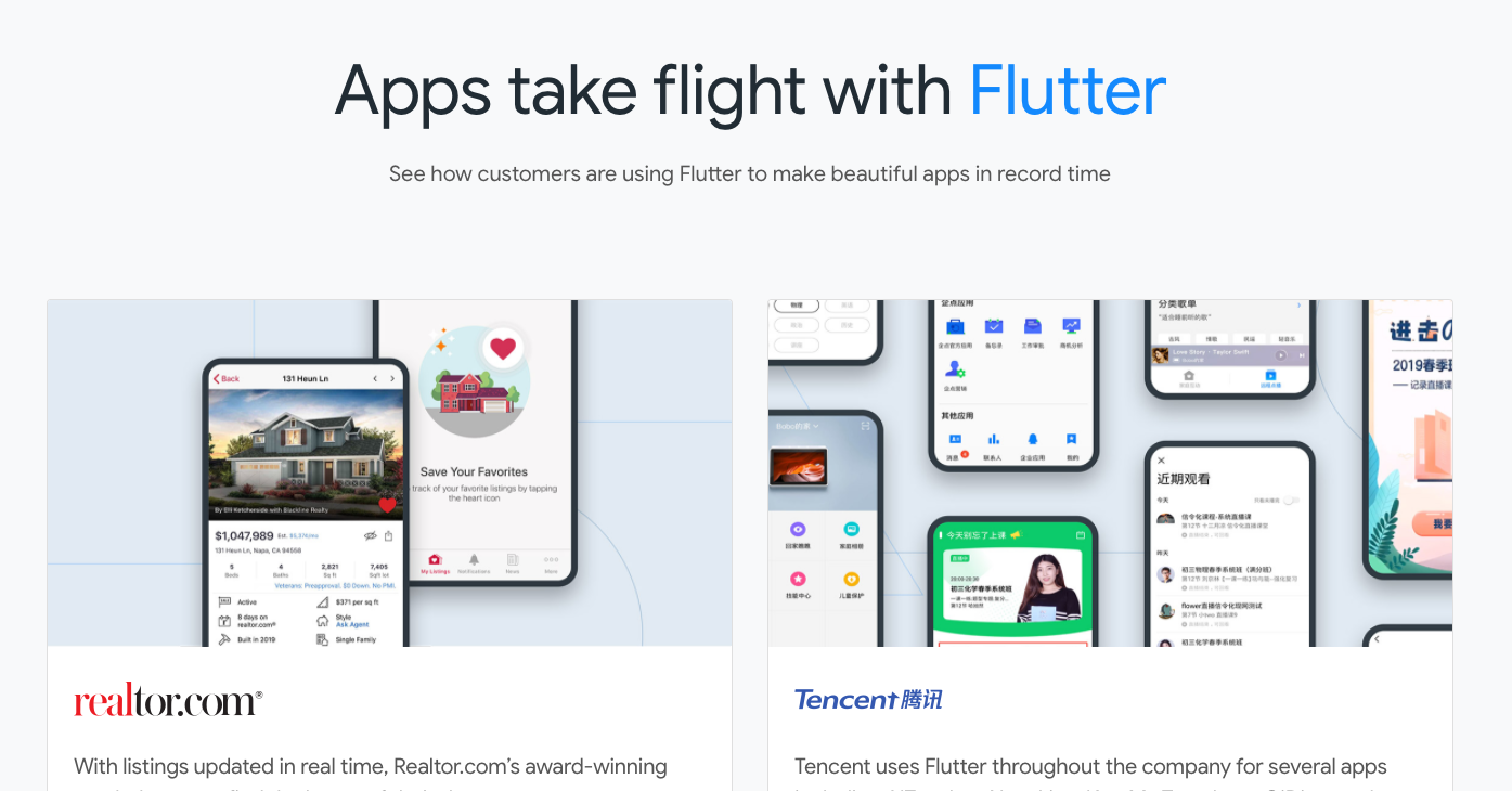 รวมตัวอย่างของ UI และโปรเจคแอพที่สร้างด้วย Google Flutter ภาค 1 - Nextflow