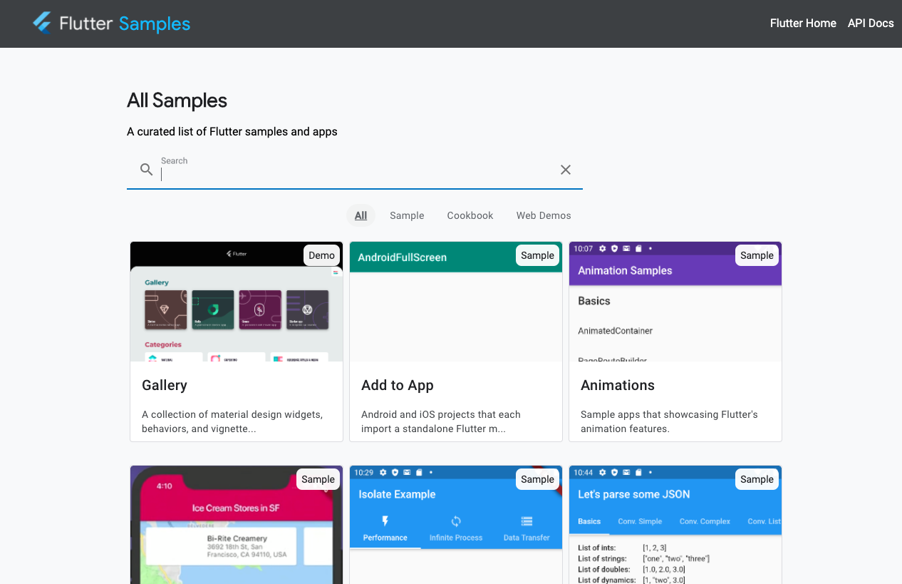 รวมตัวอย่างของ UI และโปรเจคแอพที่สร้างด้วย Google Flutter ภาค 1 - Nextflow