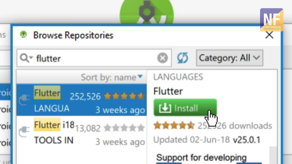 Google Flutter กับวิธีติดตั้ง Android Studio เป็นตัวเขียนแอพ iOS และ Android - Nextflow