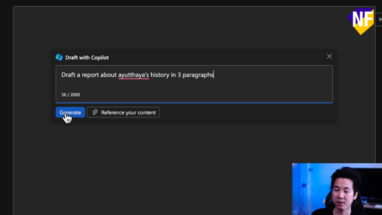 รีวิว AI ช่วยพิมพ์งาน สารพัดประโยชน์ Copilot for Microsoft Word - Nextflow
