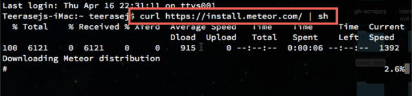 Meteor #2: วิธีติดตั้ง Meteor Framework บน Mac OS X - Nextflow