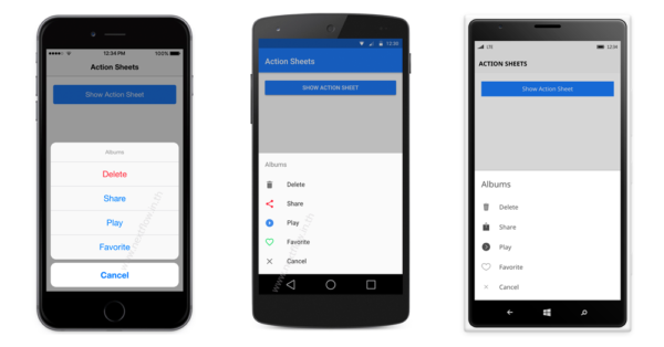 ionic-2-action-sheet - Nextflow
