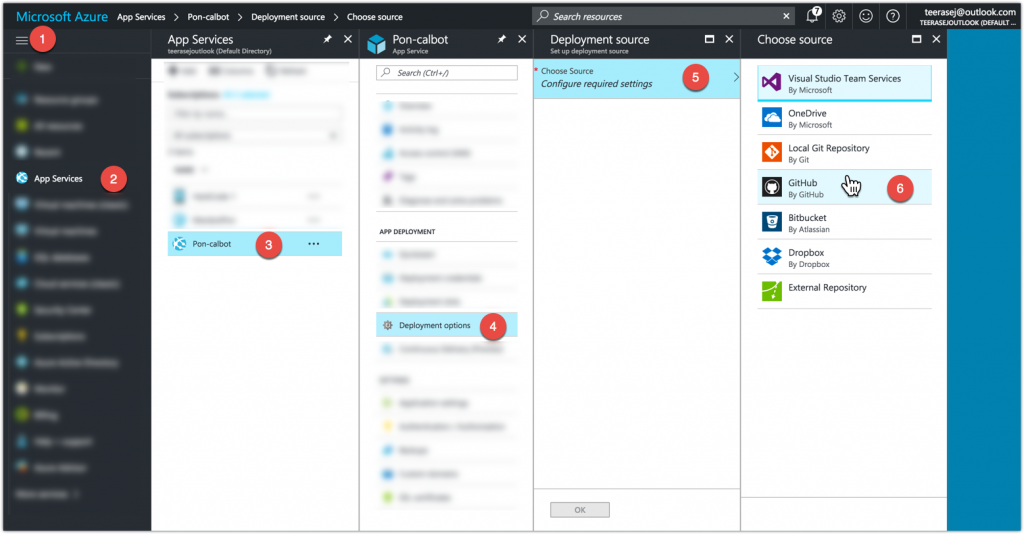 Microsoft Azure - Deploy Chatbot Github - 1 - Nextflow