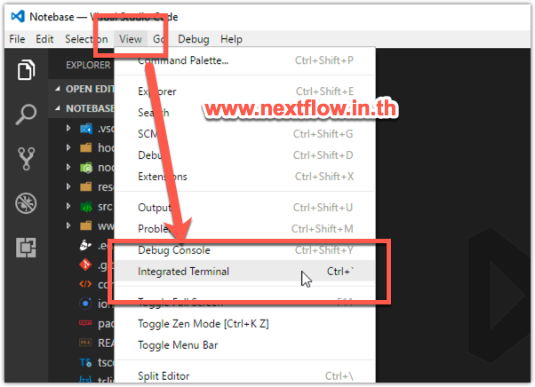 Open Integrated Terminal In Visual Studio Code Nextflow