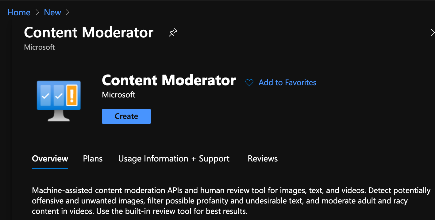 Azure Content Moderator: วิธีสร้าง และมองหา Resource Key - Nextflow