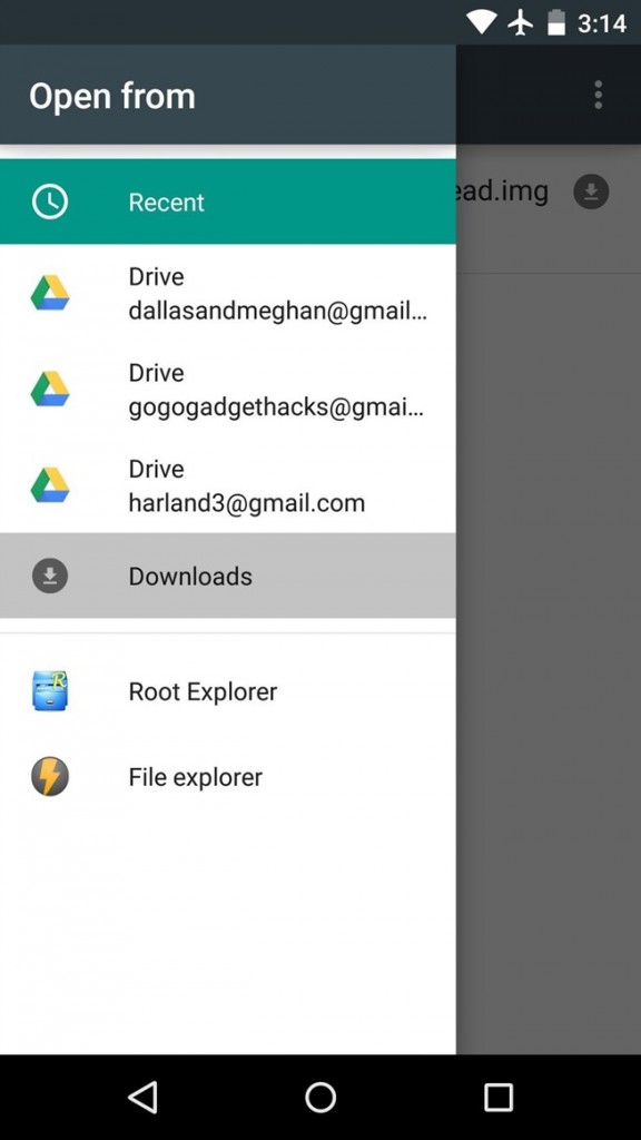 Side Menu Android Material Design - Nextflow