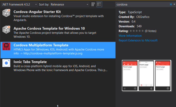 ประสบการณ์ลองใช้ Visual Studio 2015 ทำแอพ Cordova - Nextflow